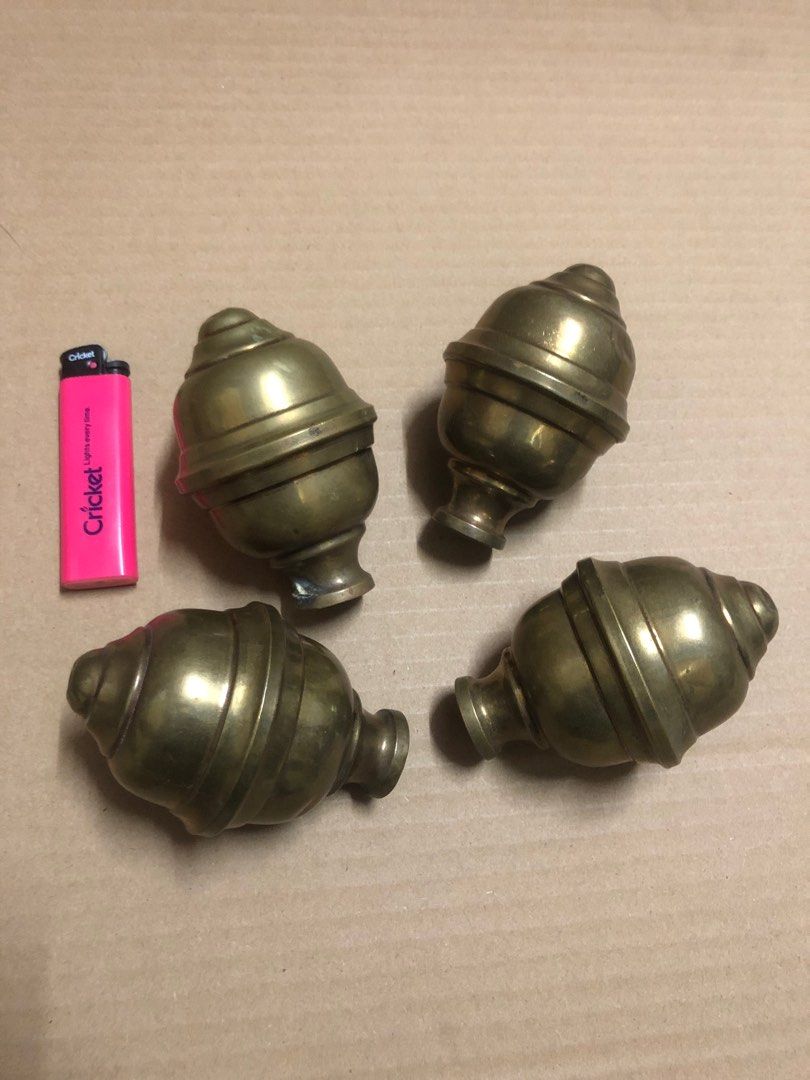 tombol tembaga katil besi lama antik, Hobbies & Toys, Collectibles ...