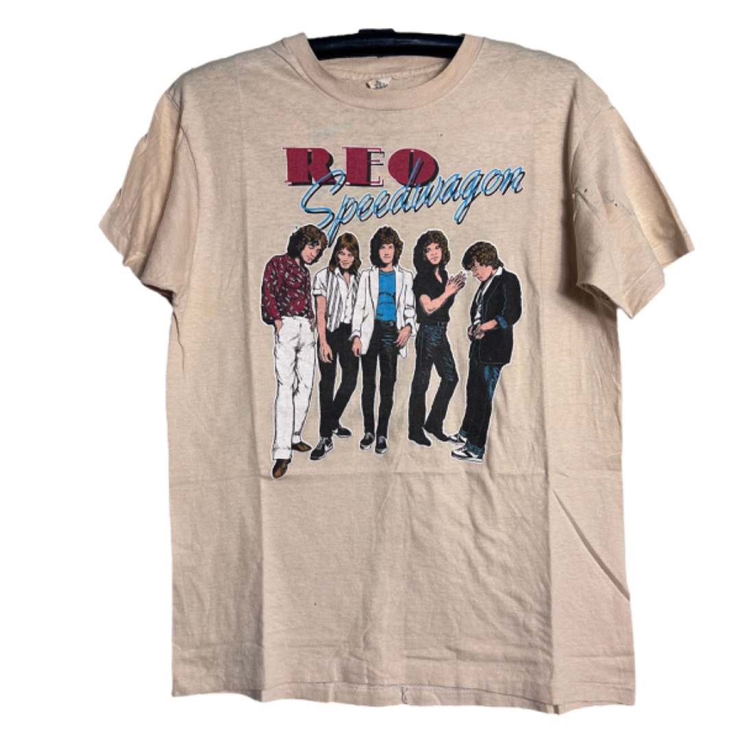 Vintage Reo Speedwagon Band Tour 1981 Tshirt Single Stich, Women's ...