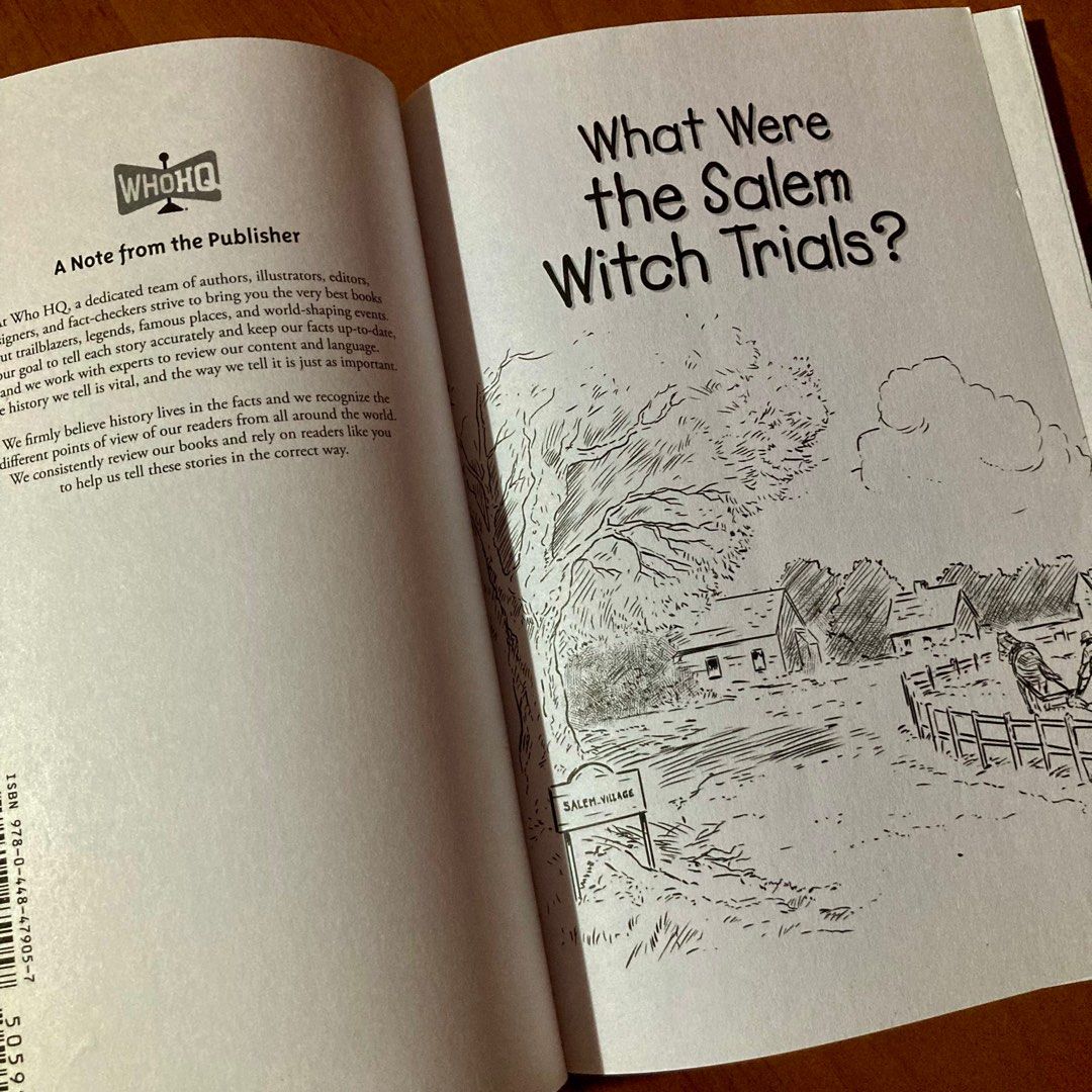 What Were The Salem Witch Trials? By Joan Holub, Illustrated by Dede ...