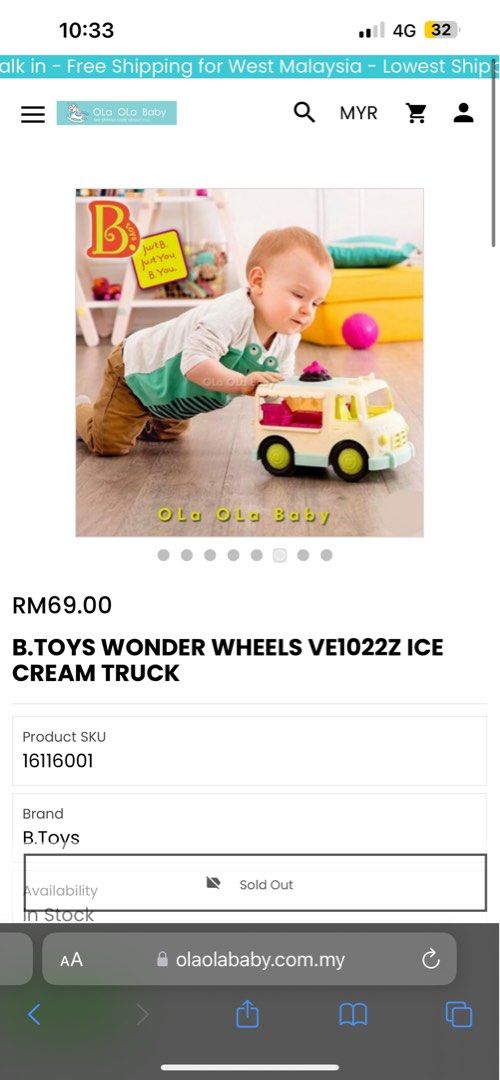 Wonder wheel ice cream truck, Hobbies & Toys, Toys & Games on Carousell