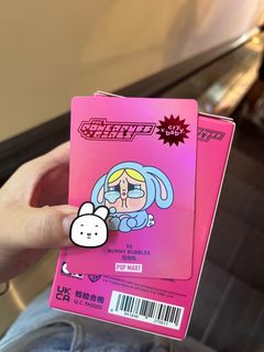 Popmart Crybaby x Powerpuff Girls Series - Vinyl Face Plush Blind Box ...