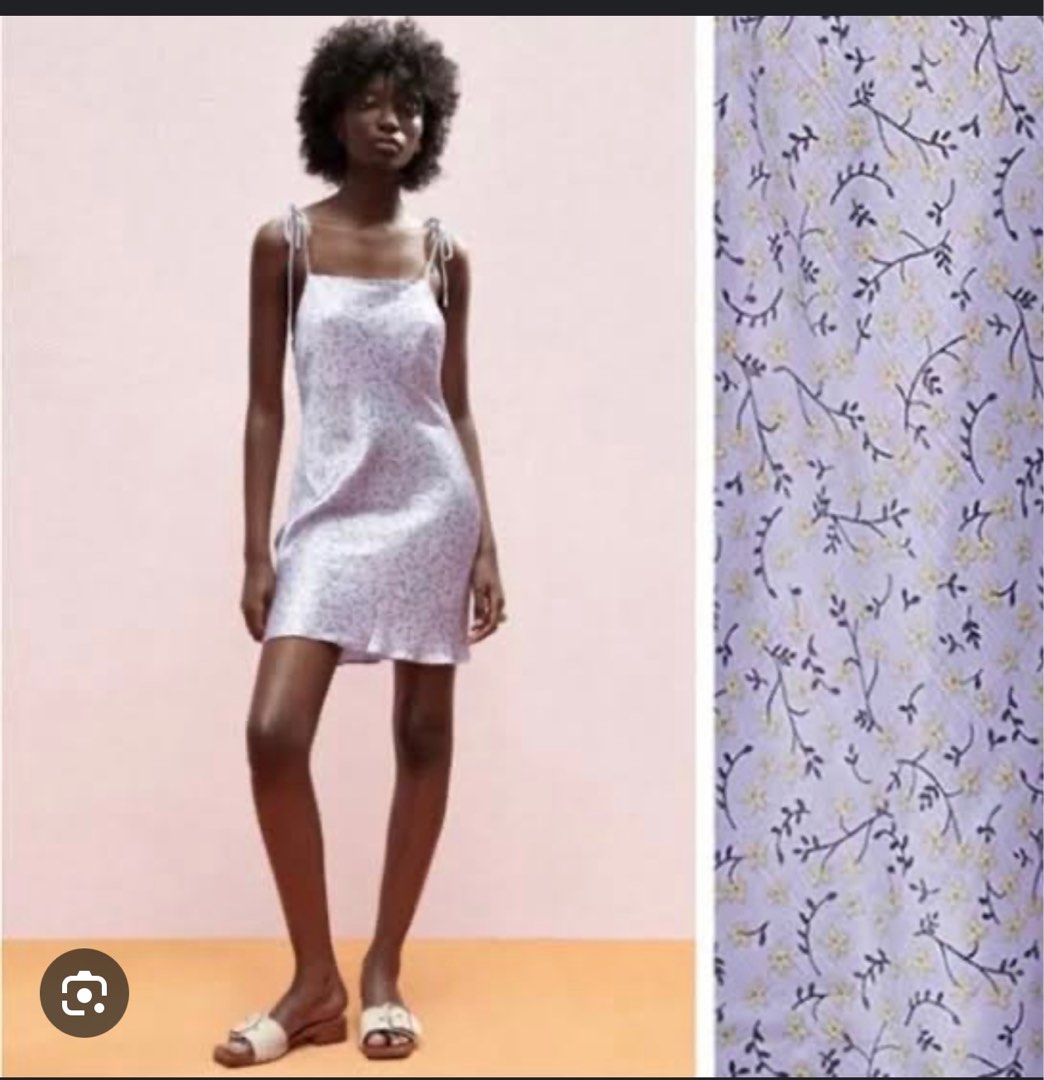 Zara satin dress, Women's Fashion, Dresses & Sets, Dresses on Carousell