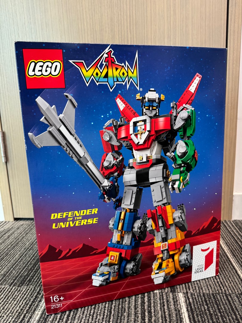 全新 絕版 未開過 LEGO 21311 Voltron 百獸王, 興趣及遊戲, 玩具 & 遊戲類 - Carousell