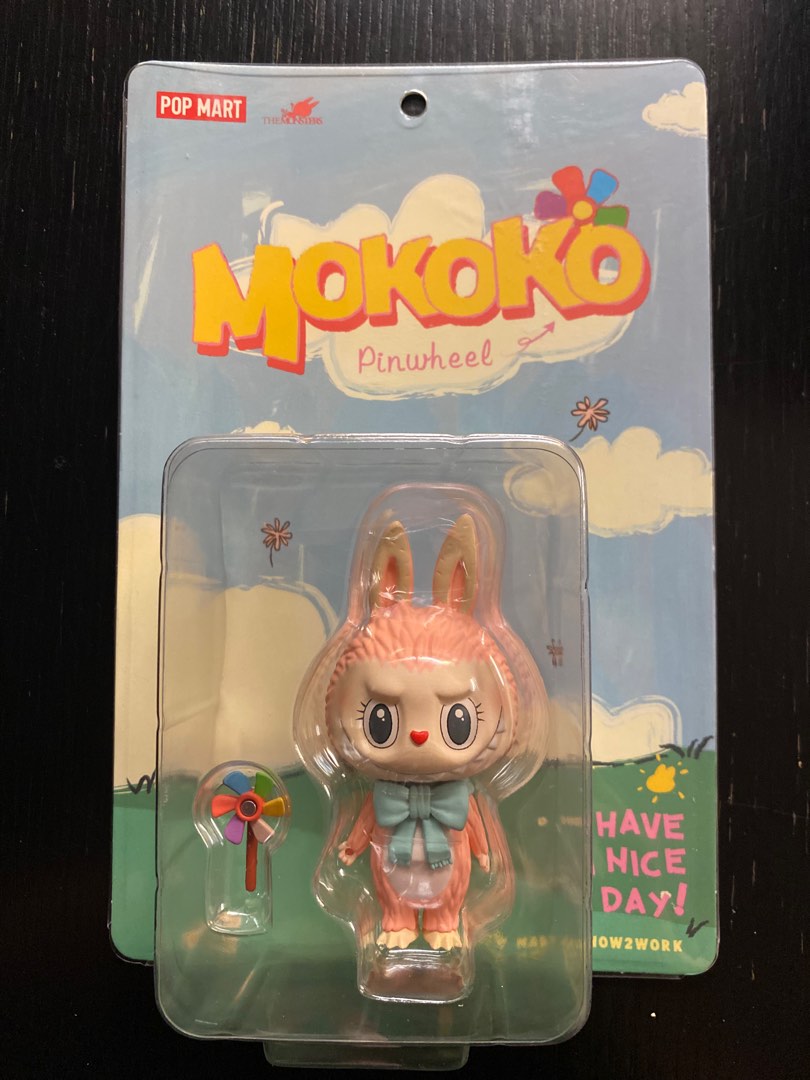 現貨 Pop Mart - The Monsters Mokoko Pinwheel Have a Nice day 吊卡, 興趣及遊戲 ...