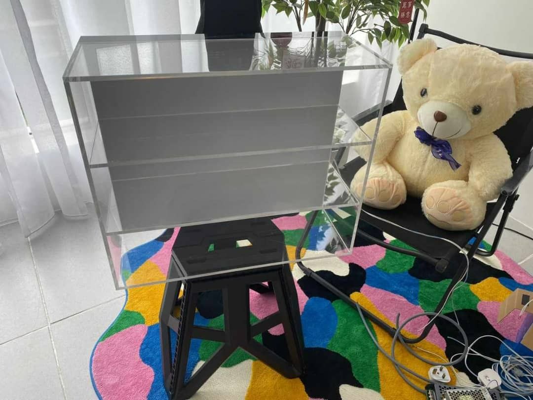 Acrylic LED Display Rack, TV & Home Appliances, Electrical, Adaptors ...