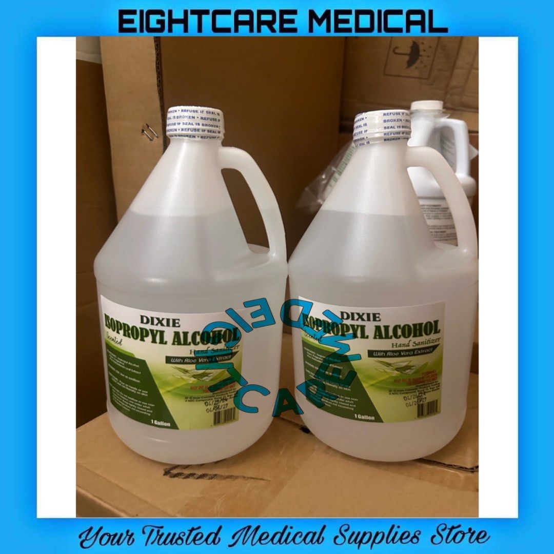 Alcohol Gallon Isopropyl Alcohol, Health & Nutrition, Medical Supplies ...