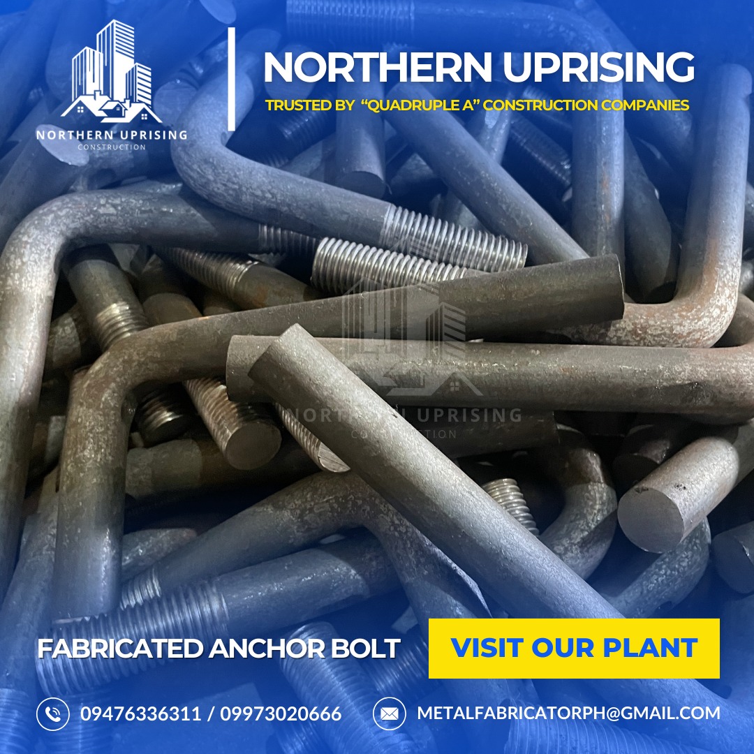 ASTM 4140 Anchor Bolt | HSS | Stiffener Plate | Hotdip | Round Bar ...