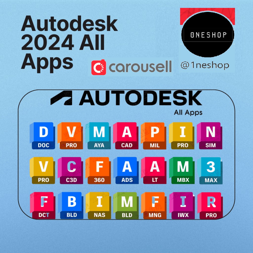 AutoDesk 2024/2025 Full Suite All Apps AutoCad Revit 3DS MAX MAYA, Video Gaming, Gaming ...
