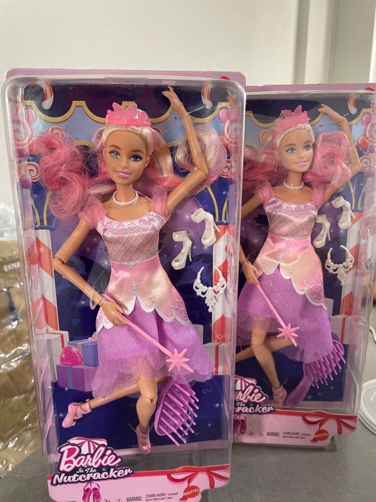 barbie nutcracker set