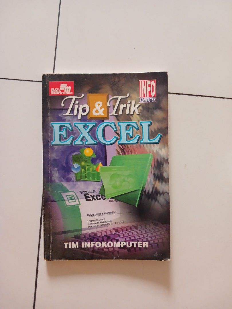 Buku Tips dan Trik Ms Excel, Buku & Alat Tulis, Buku di Carousell