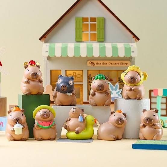 Capybara Blind Box, Toys & Collectibles, Mainan di Carousell