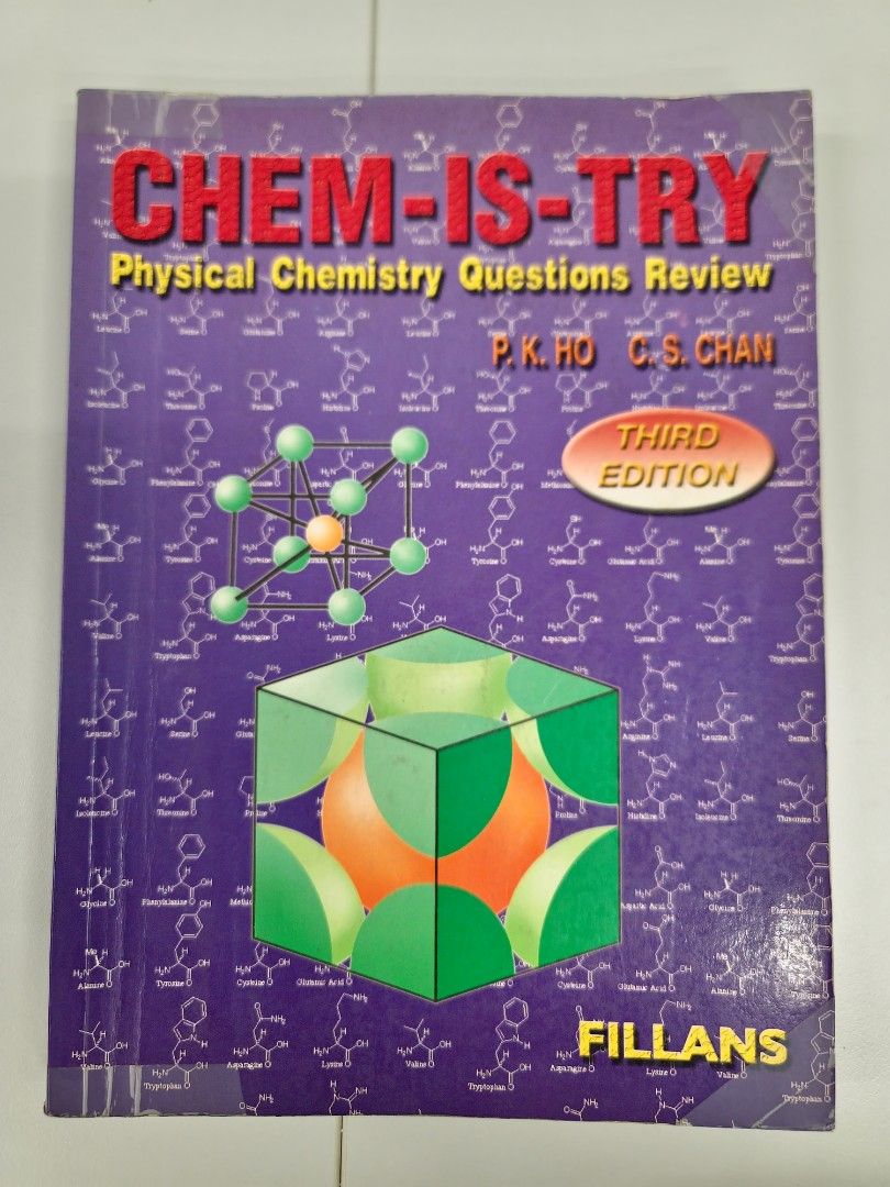 CHEM-IS-TRY, Physical Chemistry Questions Review, Third Edition ...