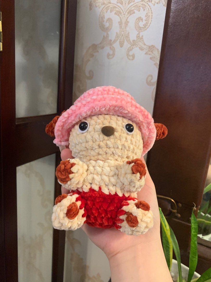CHOPPER ONE PIECE CROCHET AMIGURUMI, Hobbies & Toys, Stationery & Craft ...
