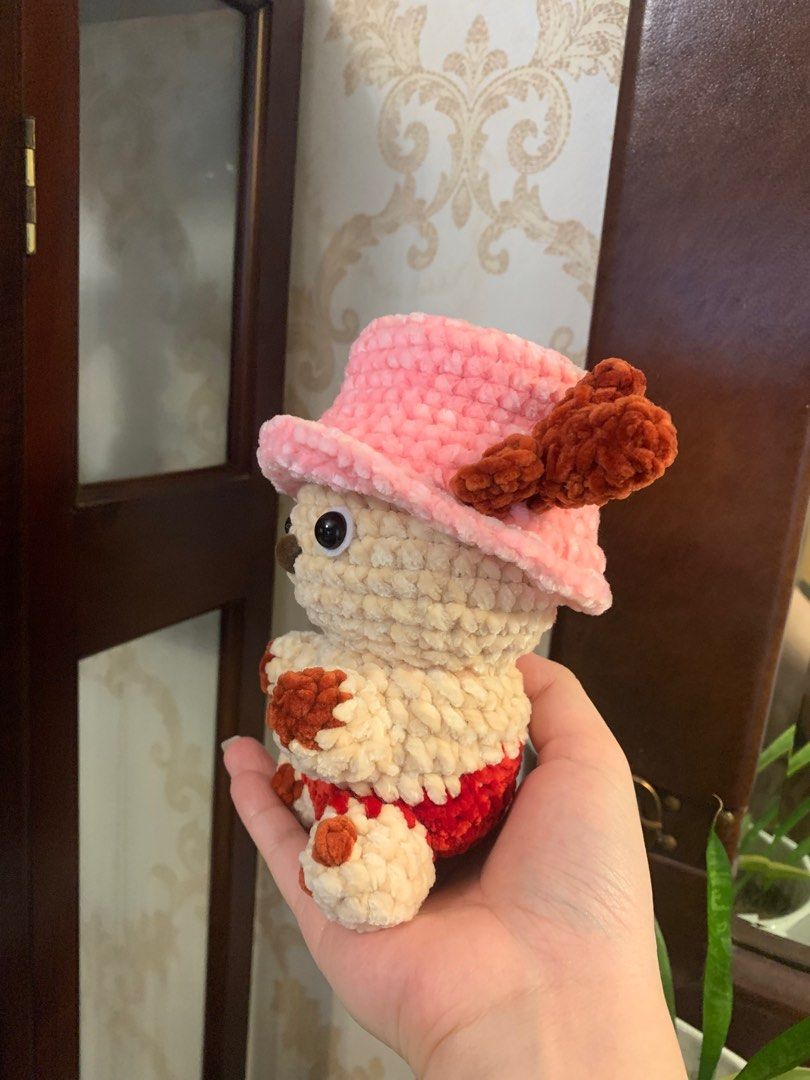 CHOPPER ONE PIECE CROCHET AMIGURUMI, Hobbies & Toys, Stationery & Craft ...