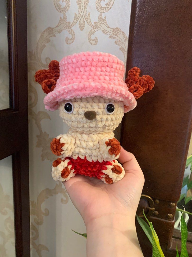 CHOPPER ONE PIECE CROCHET AMIGURUMI, Hobbies & Toys, Stationery & Craft ...