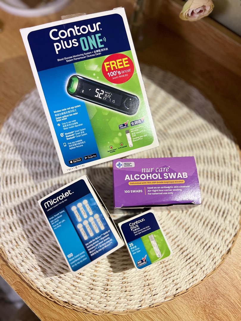 Contour Plus One Meter Starter Pack With Test Strip (25's), Health ...