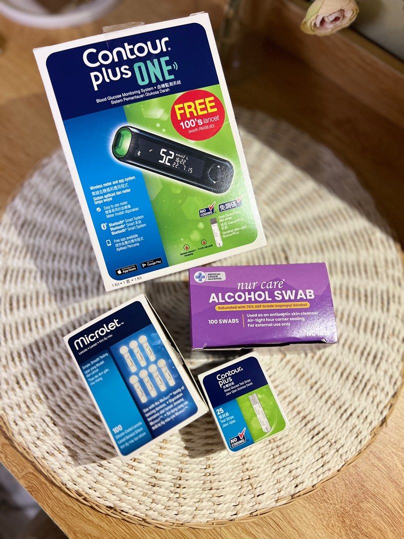 Contour Plus One Meter Starter Pack With Test Strip (25's), Health ...
