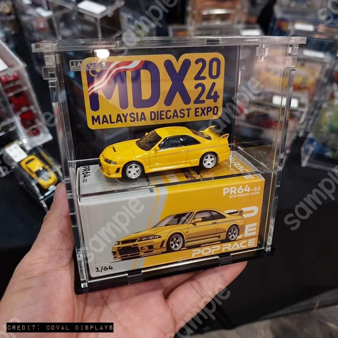COVAL Display Acrylic Malaysia Diecast Expo 2024 MDX24 for MINI GT ...