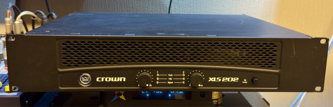 美國Crown XLS202 power amplifier / 音響後級, 音響器材, Soundbar、揚聲器、藍牙喇叭、耳擴 ...