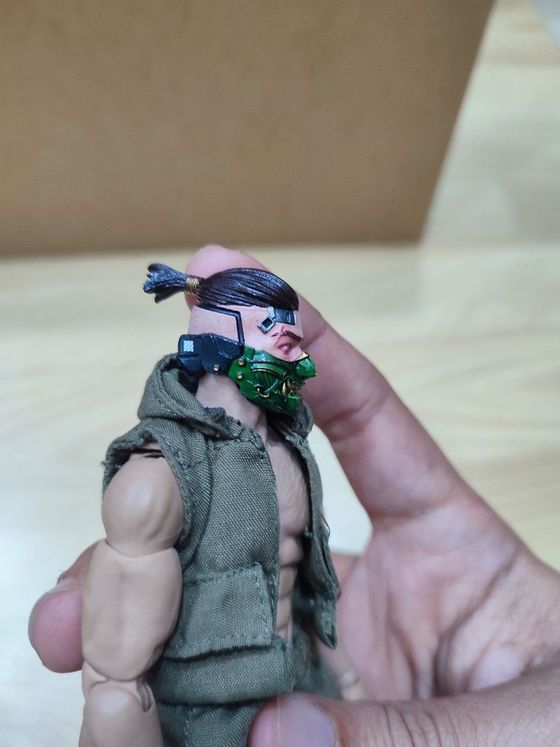 Custom Cyber Punk Head (by Sangkalara), Hobbies & Toys, Toys & Games on ...
