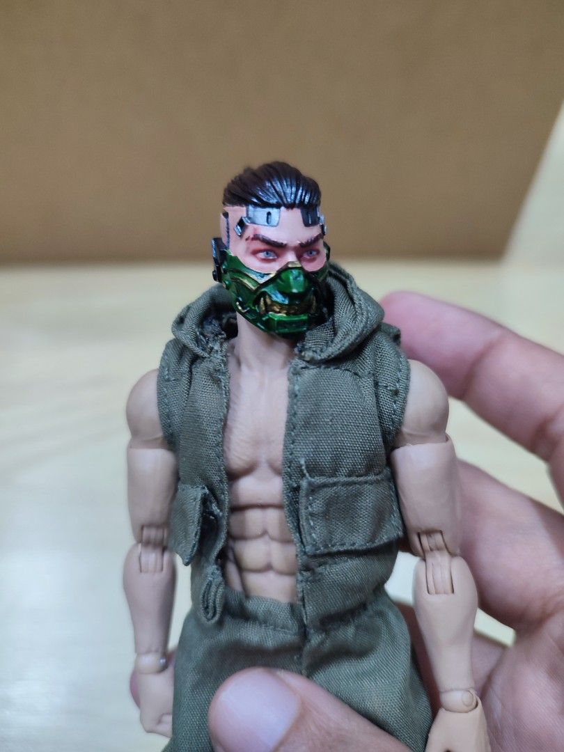 Custom Cyber Punk Head (by Sangkalara), Hobbies & Toys, Toys & Games on ...