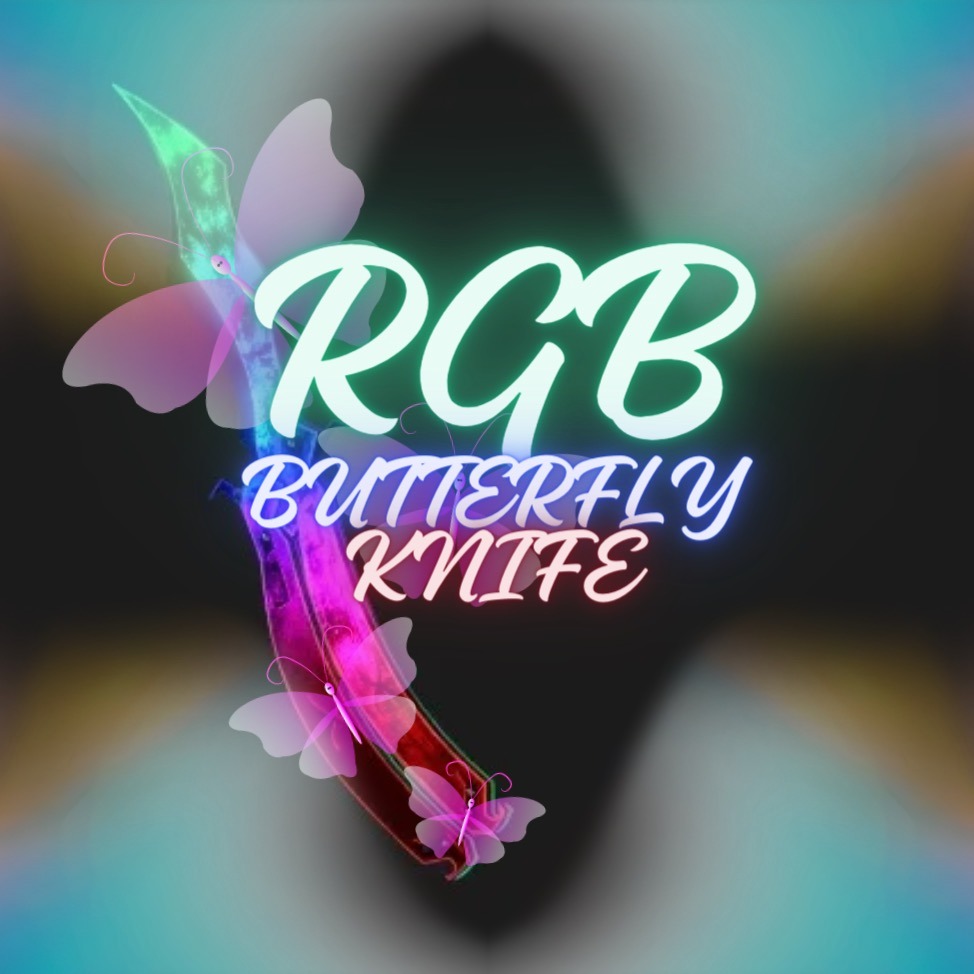 Da Hood RGB Butterfly Knife, Video Gaming, Gaming Accessories, In-Game ...