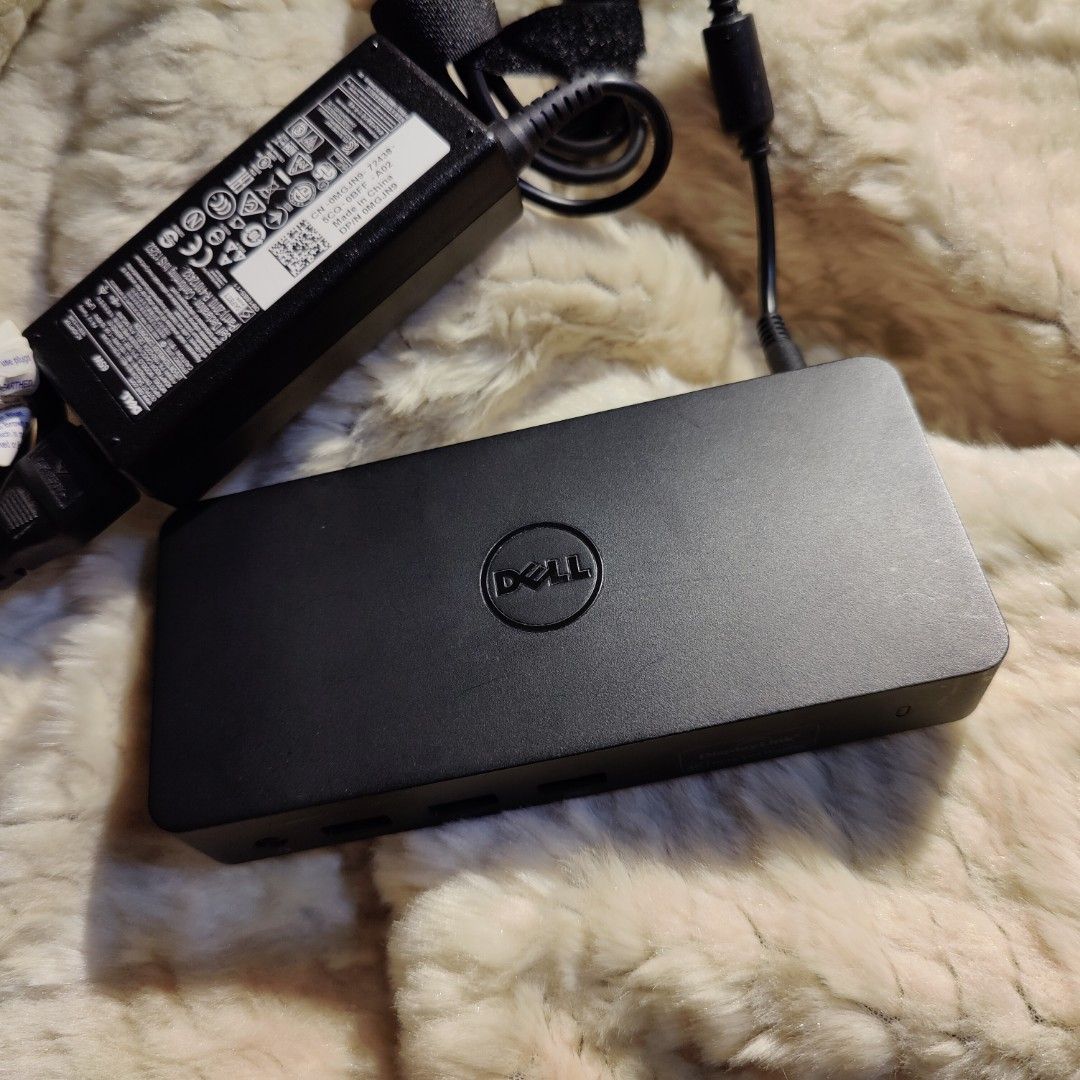 Dell docking station 4k displaylink HDMI DP 三顯示器座連火牛, 電腦＆科技, 電腦周邊及配件 ...