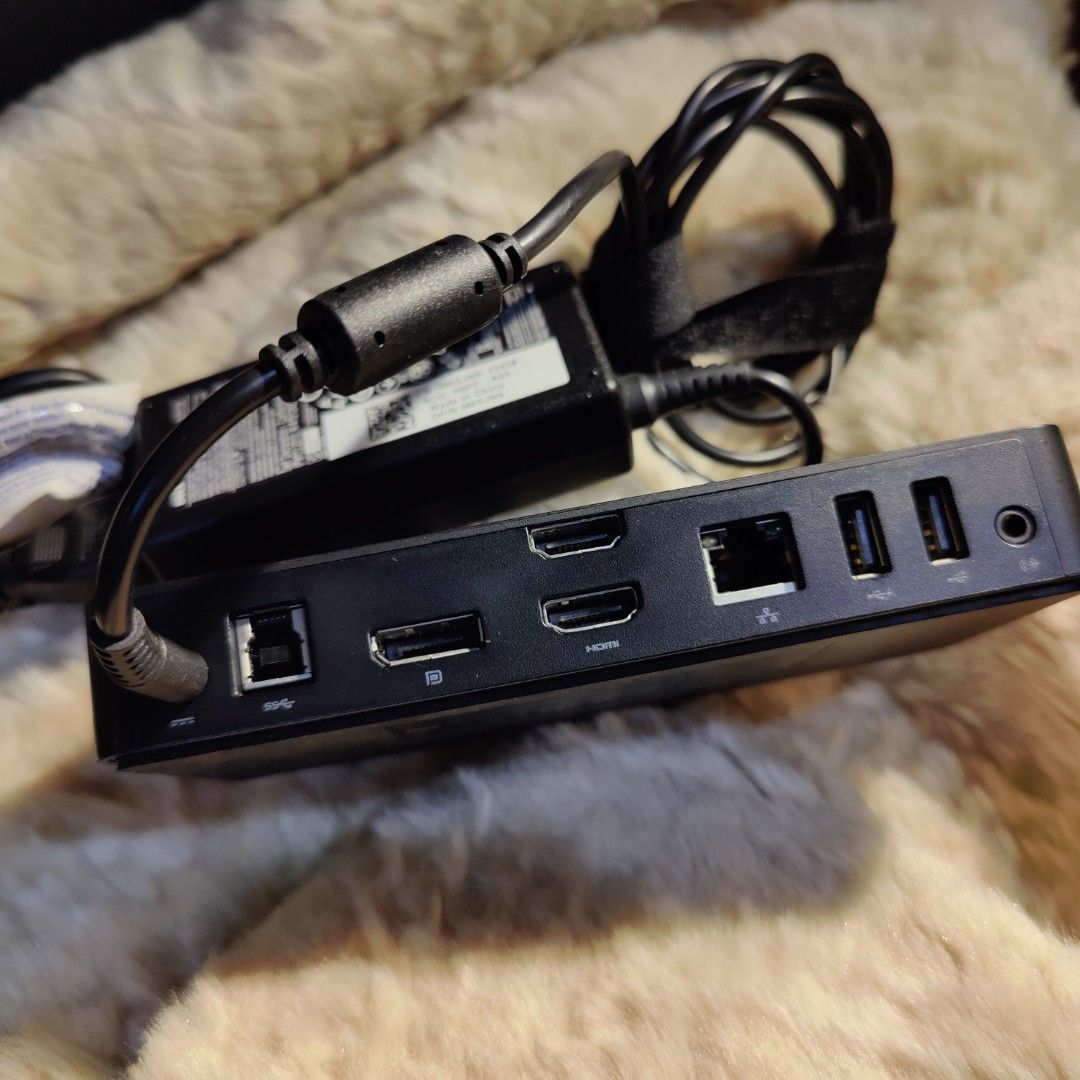 Dell docking station 4k displaylink HDMI DP 三顯示器座連火牛, 電腦＆科技, 電腦周邊及配件 ...