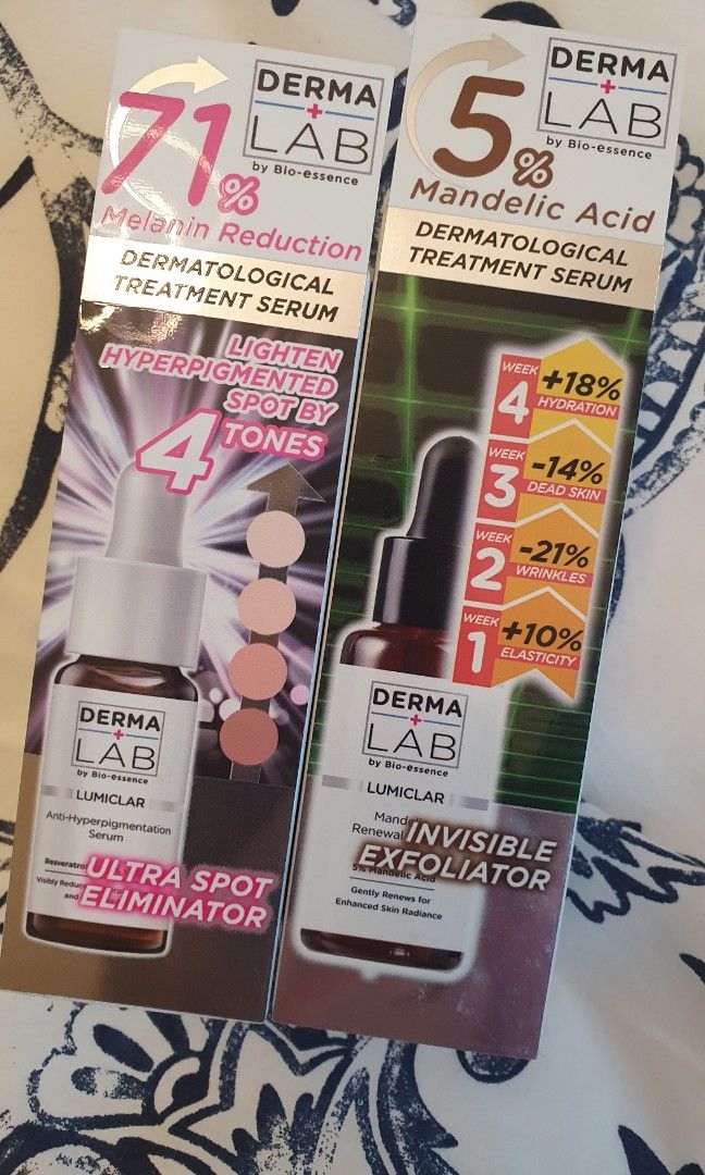 Derma Lab Lumiclar 5% Mandelic Acid Serm & Anti-Pigmentation Serum ...