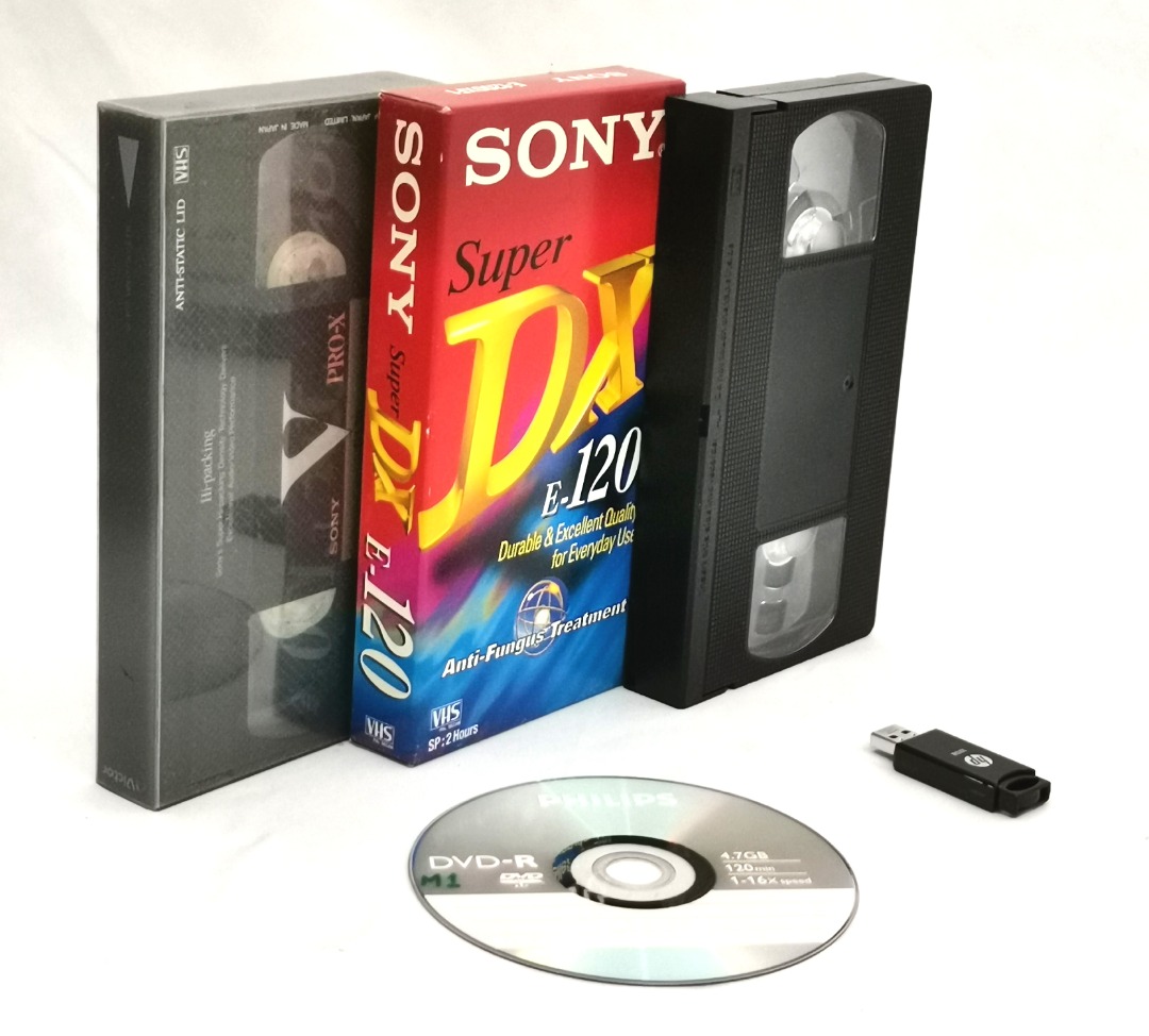 Digitize VHS video tape Realtime convert transfer copy to Digital DVD ...