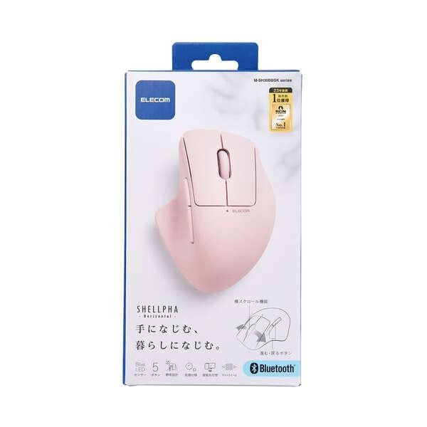 ELECOM - Shellpha 靜音藍芽人體工學5鍵滑鼠 -粉紅色｜抗菌處理｜無線滑鼠｜容易清潔, 電腦＆科技, 電腦周邊及配件, 電腦滑鼠及相關產品 - Carousell