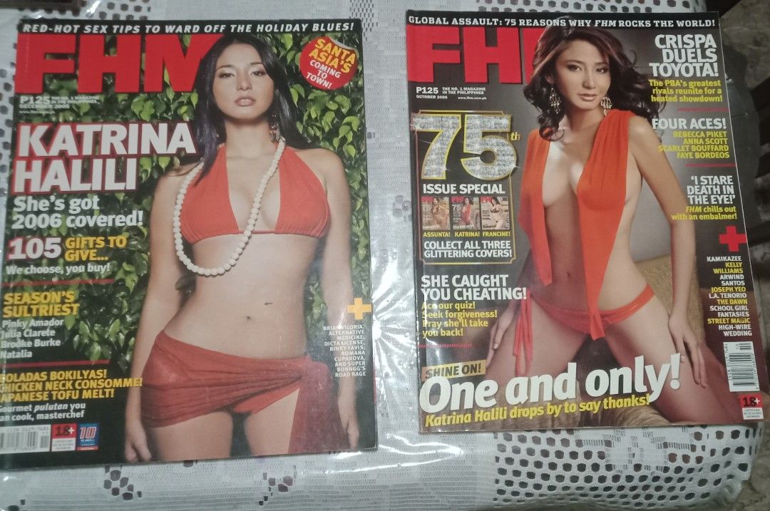 FHM Katrina Halili Magazine Set, Hobbies & Toys, Books & Magazines, Magazines on Carousell