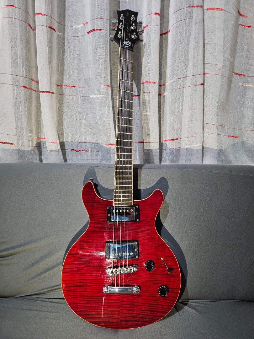 For Sale Only: RJ Vanguard Electric Guitar (Multiscale, Fanned Fret ...