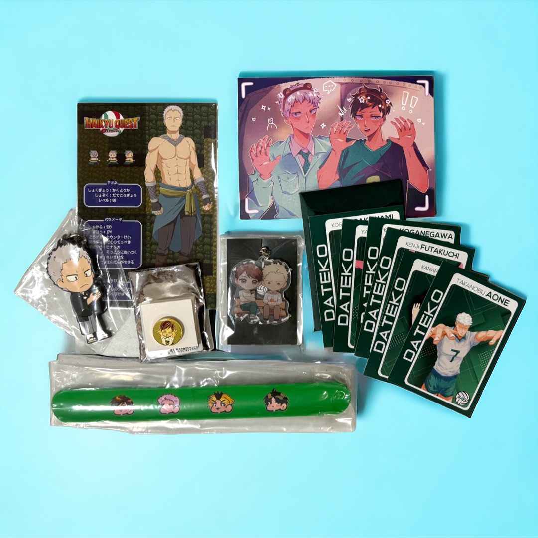 [Haikyu!! / Haikyuu!!] Date Tech High / Dateko Bundle, Hobbies & Toys ...