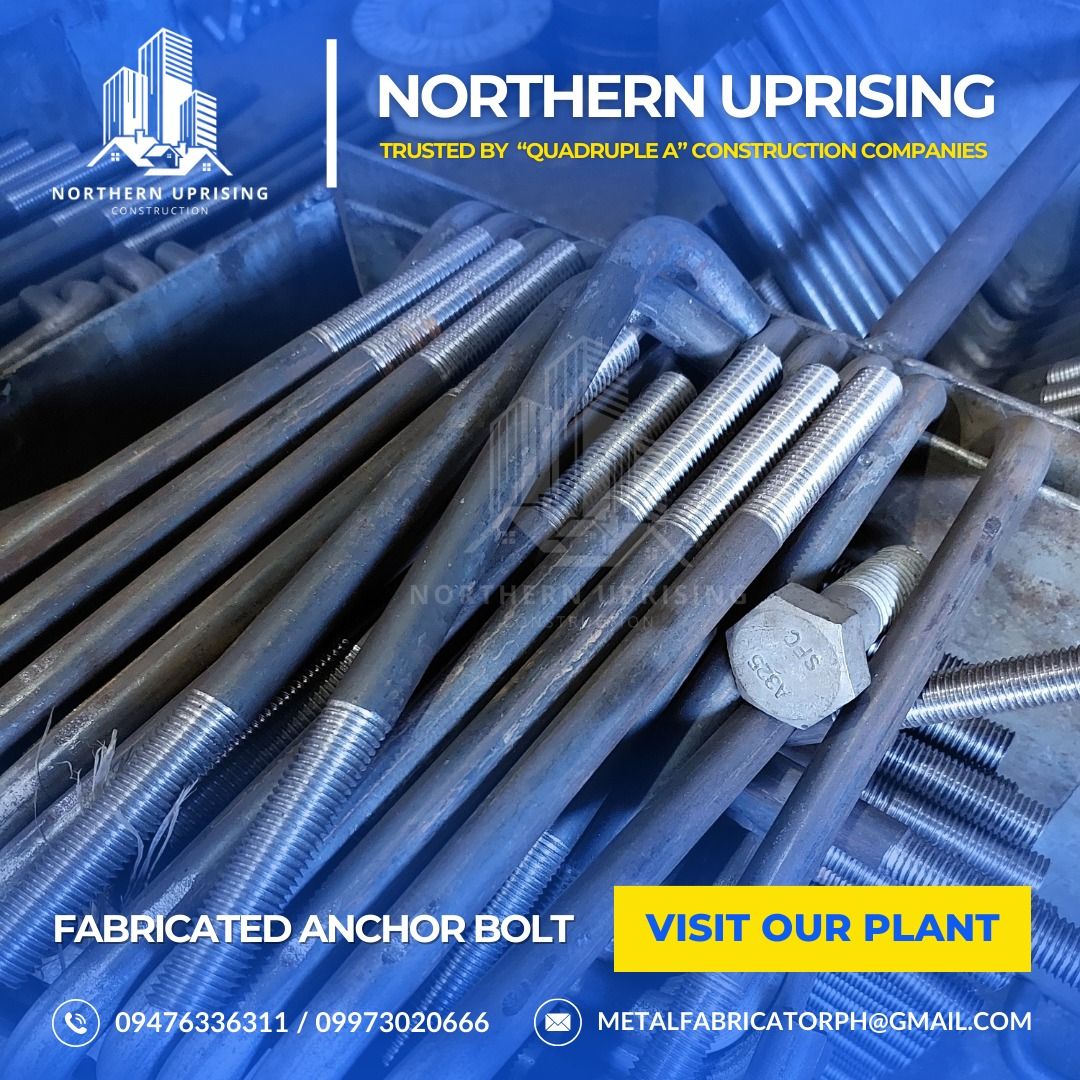 High Tensile Anchor Bolt | Hotdip | Round Bar | Flat Bar | Checkerd ...