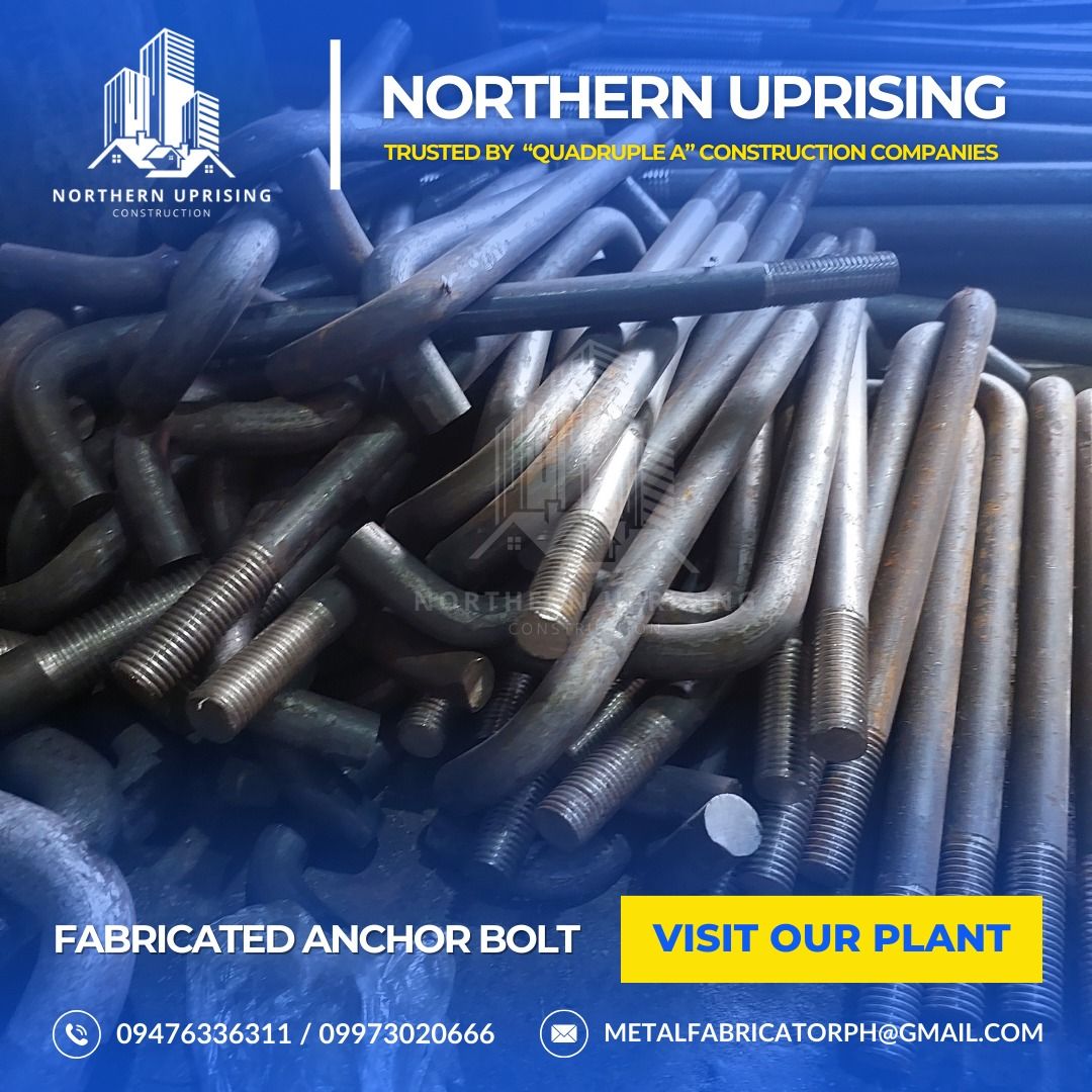 High Tensile Anchor Bolt | Hotdip | Round Bar | Flat Bar | Checkerd ...