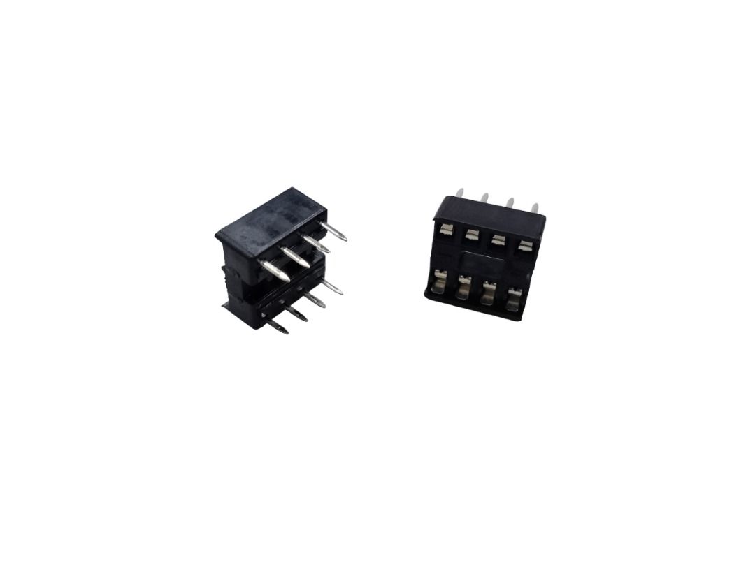 INTEGRATED CIRCUIT IC SOCKET ADAPTOR, 8-PIN DIP 2.54mm, SOLDER TYPE IC ...