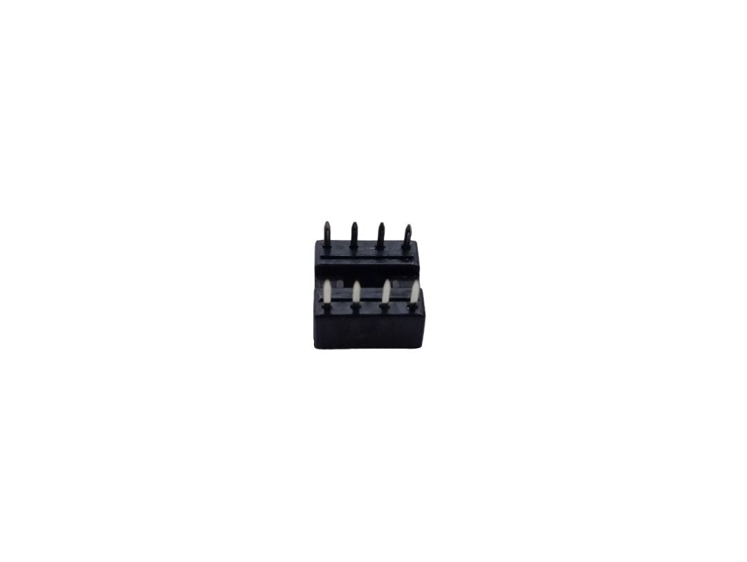 INTEGRATED CIRCUIT IC SOCKET ADAPTOR, 8-PIN DIP 2.54mm, SOLDER TYPE IC ...