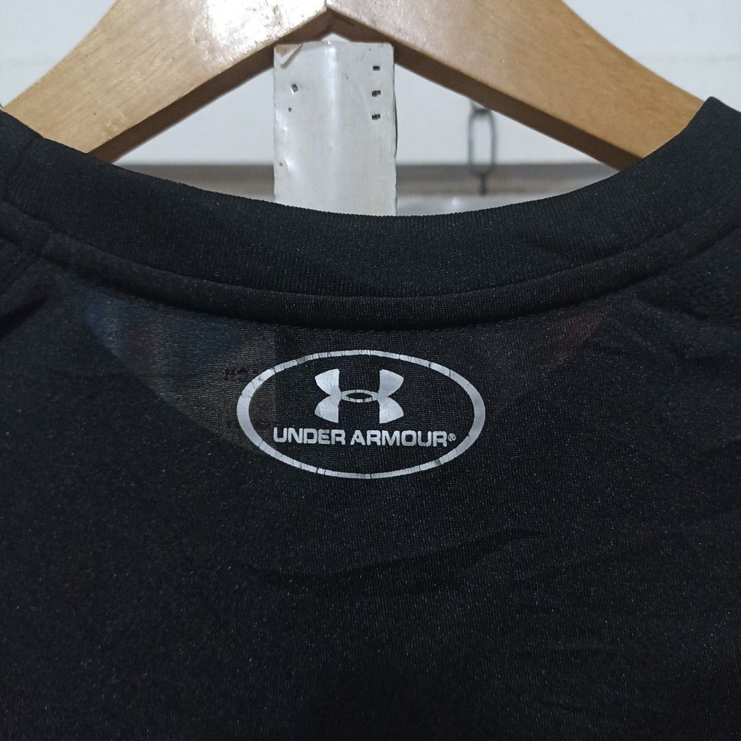JERSEY UNDER ARMOUR HEAT GEAR CENTER LOGO SECOND #DS11, Fesyen Pria ...