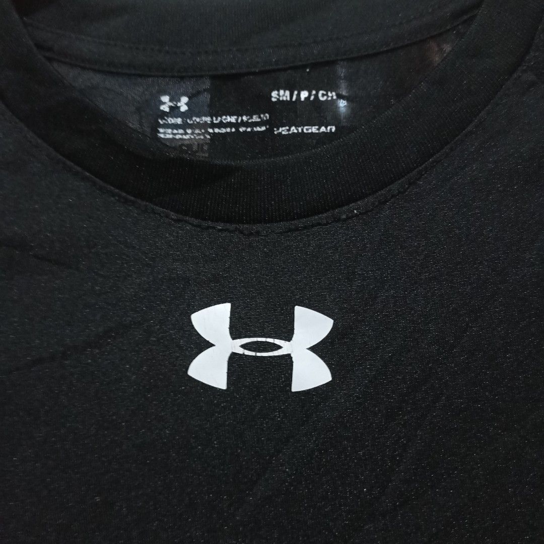 JERSEY UNDER ARMOUR HEAT GEAR CENTER LOGO SECOND #DS11, Fesyen Pria ...