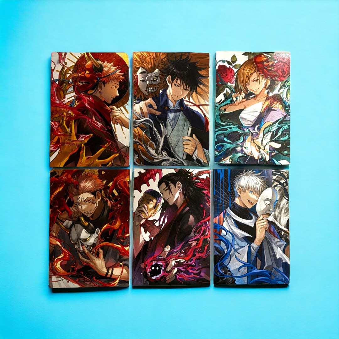 [JJK / Jujutsu Kaisen] Postcard Set, Hobbies & Toys, Memorabilia ...