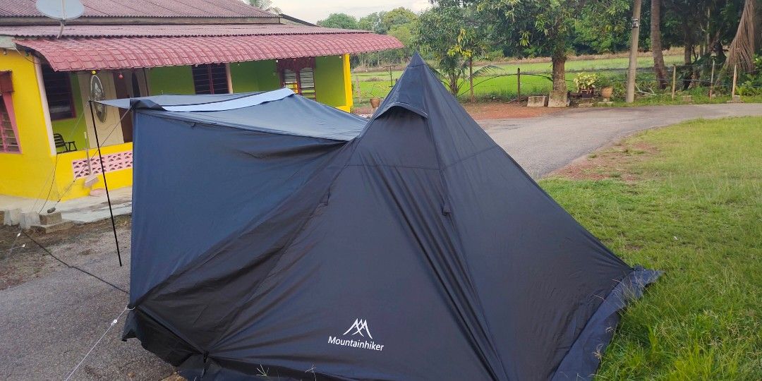 Khemah teepee, Sports Equipment, Hiking & Camping on Carousell