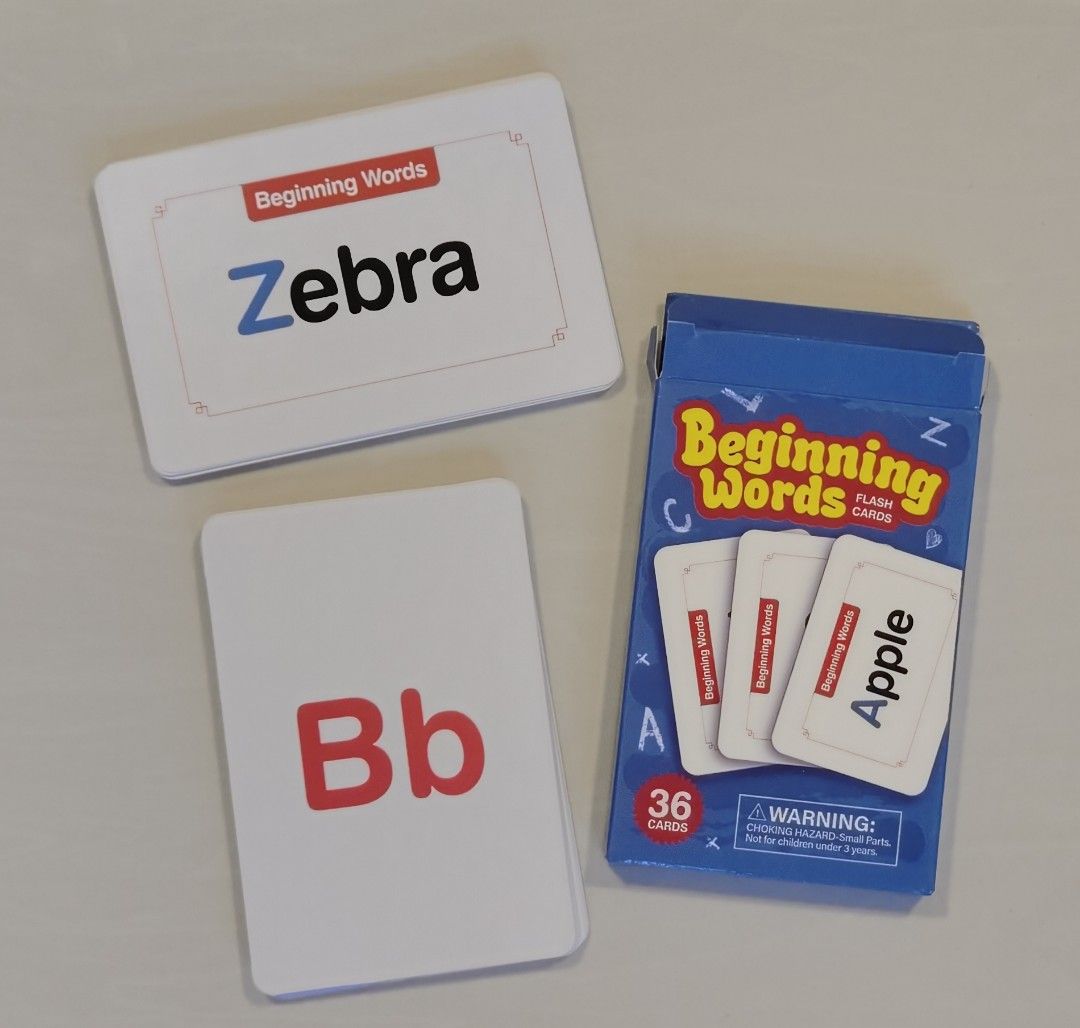Learning Flash Cards, Hobbies & Toys, Toys & Games on Carousell