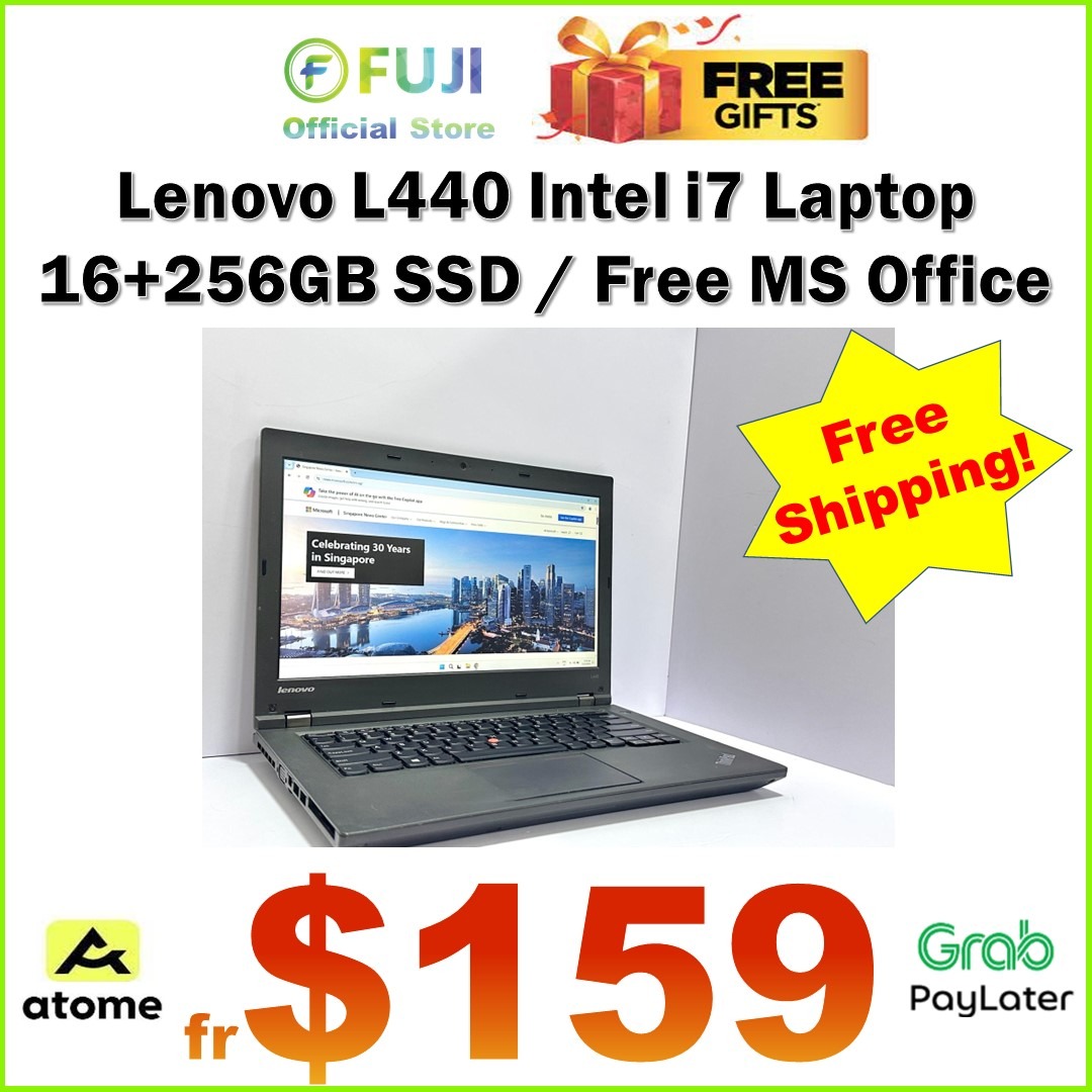 Lenovo Thinkpad i7 Laptop - 14 Inch - 256GB SSD - 16GB RAM - Fast ...