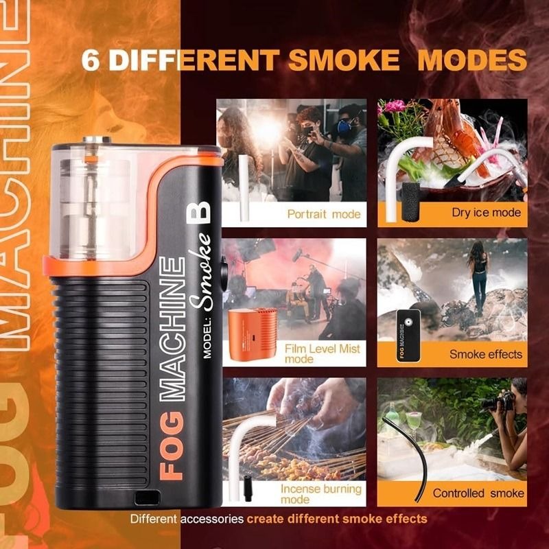 LENSGO HANDHELD FOG MACHINE - Smoke B (Dry Ice Effects for Photography ...