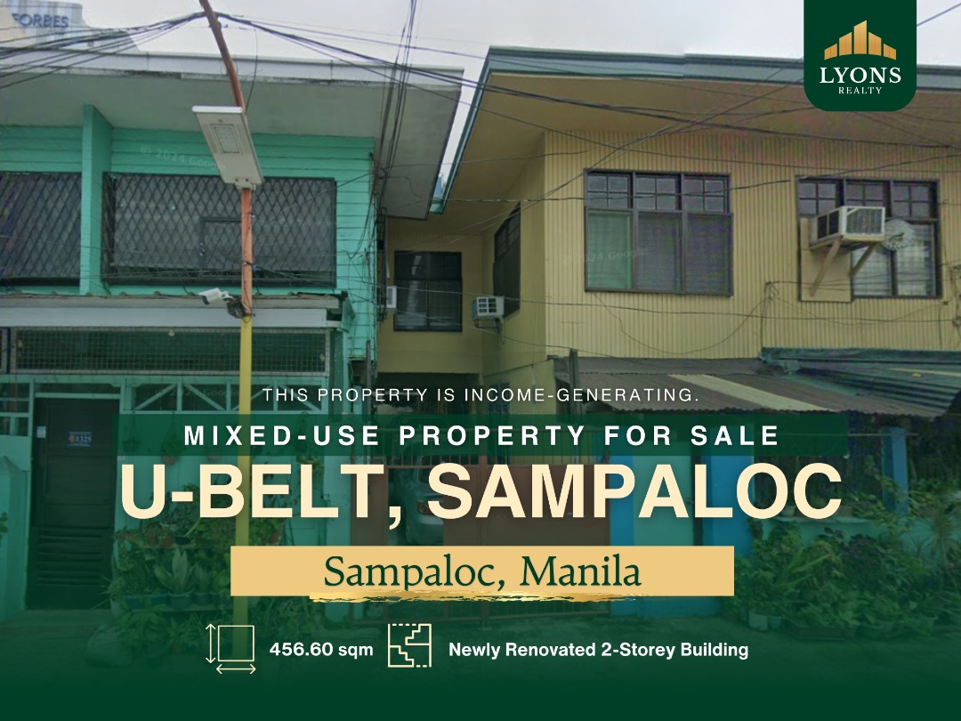📍MANILA, Sampaloc - Mixed-Use Property for Sale Near U-Belt (Arellano ...