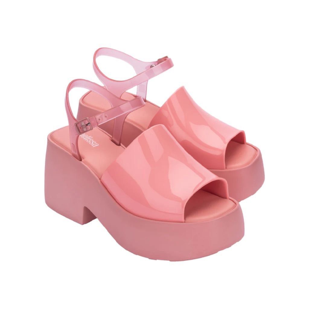 Melissa Wedges Pose, Fesyen Wanita, Sepatu di Carousell
