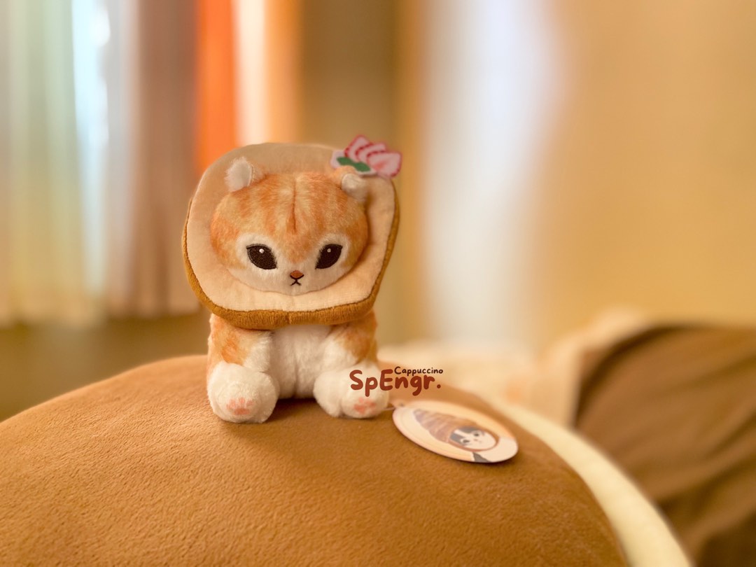 Mofusand Strawberry Bread Brandnew, Hobbies & Toys, Toys & Games on Carousell