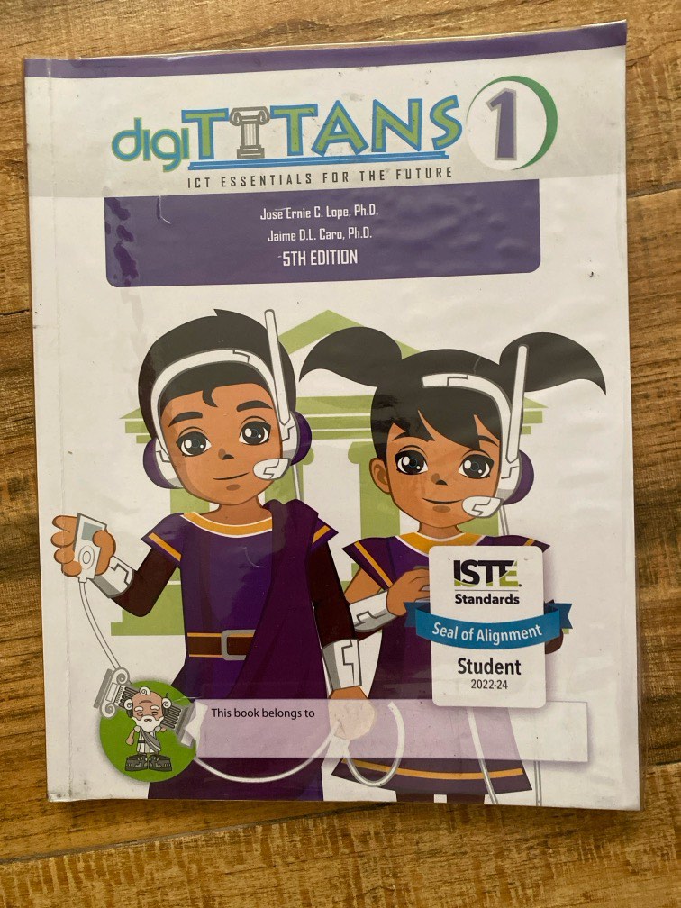 Digititans 5th Edition Grade 1 (2nd Hand - Used School Books), Hobbies ...