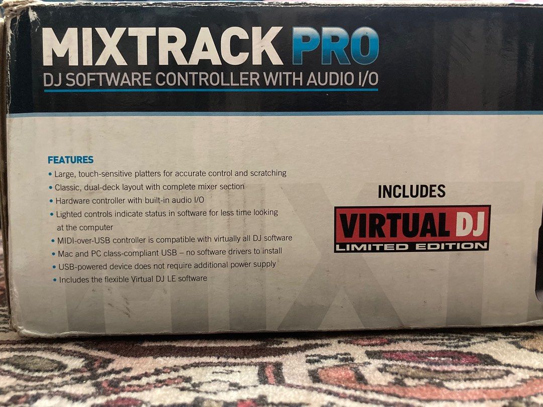 Numark Mixtrack PRO (Digital Turntable/Music Player) DJ , Audio ...